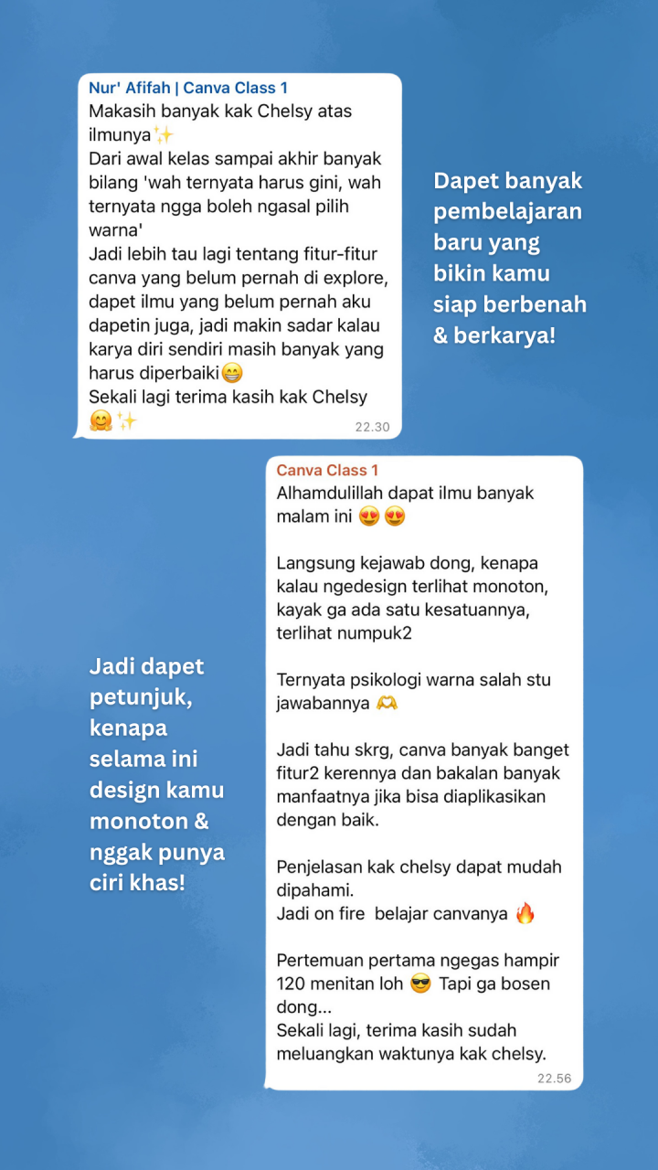 CANVA CLASS for Beginner I bersama Chelsy Arta
