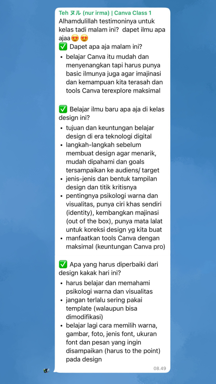 CANVA CLASS for Beginner I bersama Chelsy Arta