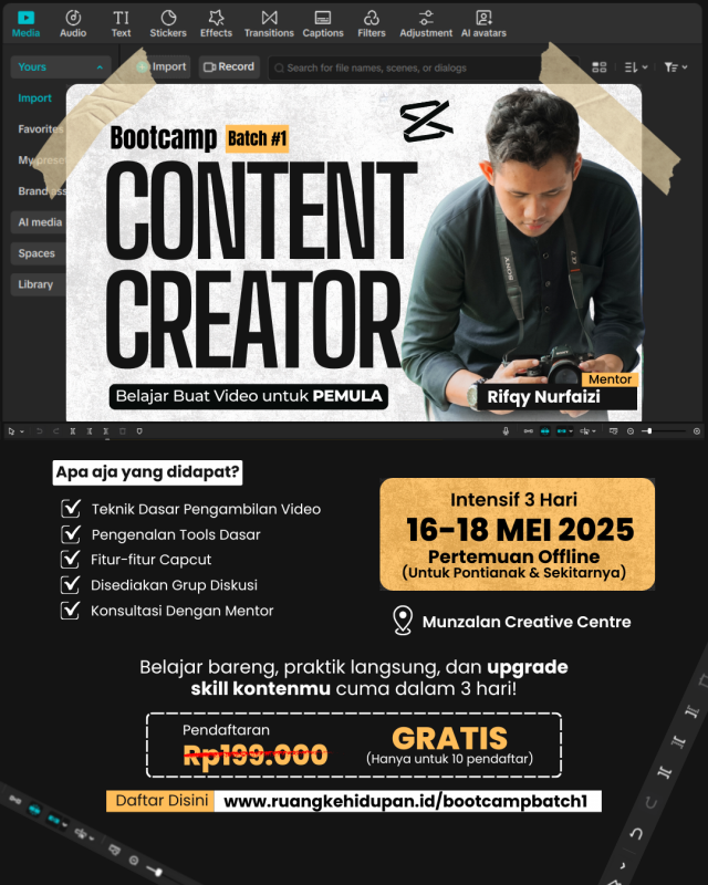 BOOTCAMP CONTENT CREATOR