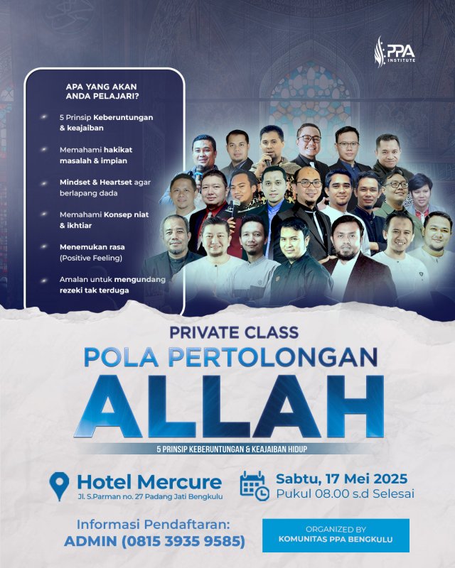 Semua Program - PPA Institute